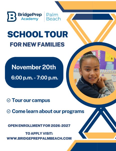 School Tour for New Families - Main Calendar - BridgePrep Academy of ...